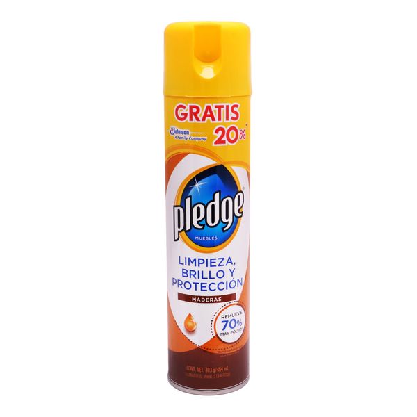 Pledge aerosol maderas 333 gr + 20% - lagranbodega