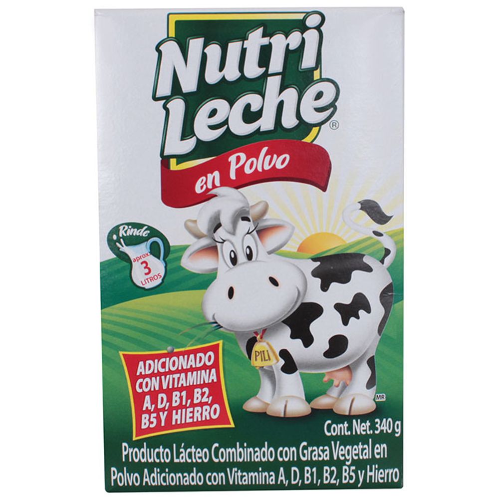 Nutri leche formula láctea en polvo 340 gr - lagranbodega