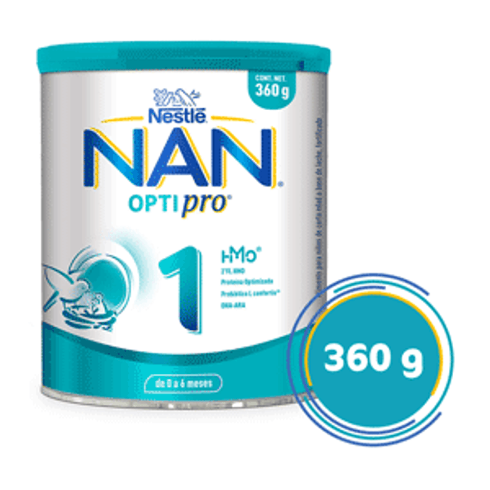 Nan 1 optipro lata 360 gr - lagranbodega